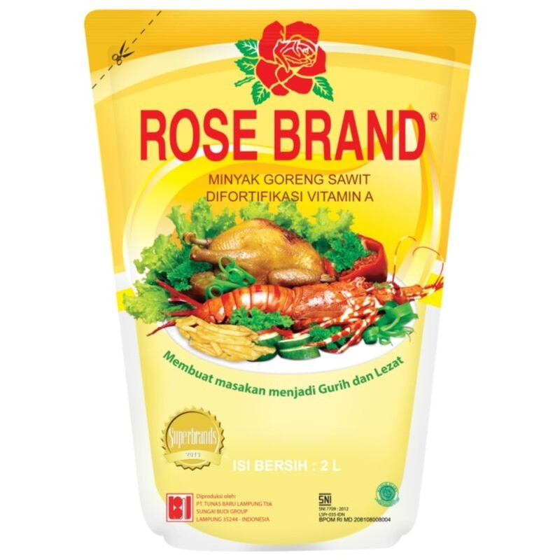 Jual ROSE BRAND MINYAK GORENG REF 2L /PCS | Shopee Indonesia