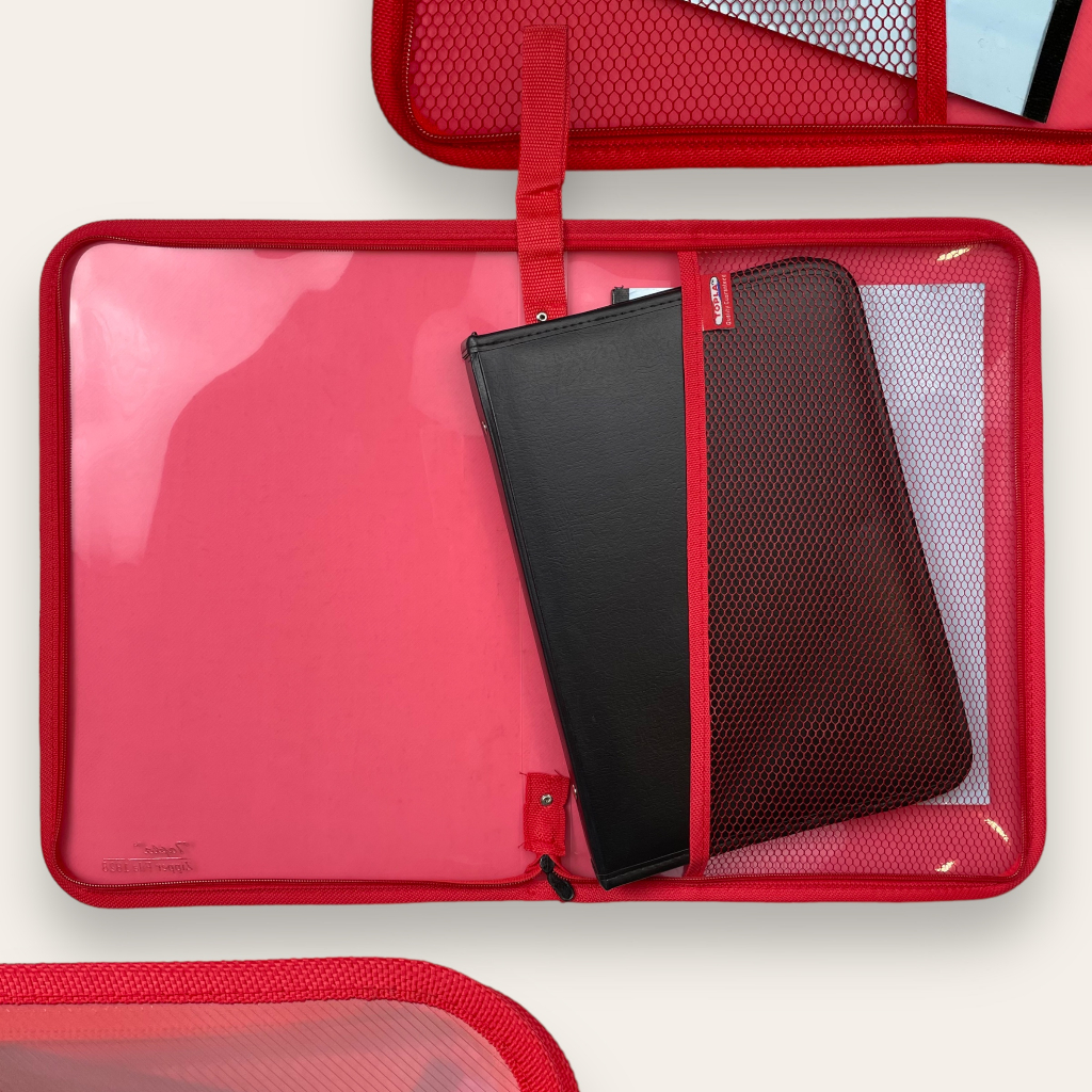 Jual Map Plastik Map File Dokumen Zipper Bag Resleting Folio Topla ZF ...