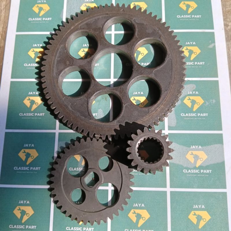 Jual DRAFT GEAR PRIMSEK PRIMER SEKUNDER GIR HOUSE KOPLING GL100 GL125 ORIGINAL | Shopee Indonesia