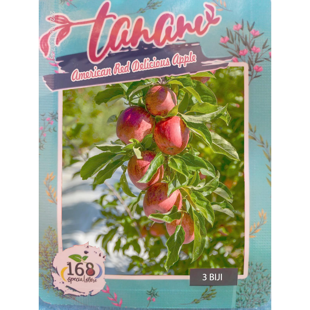 Jual Biji Buah American Red Delicious Apple Seeds (Isi 3 biji) | Shopee ...