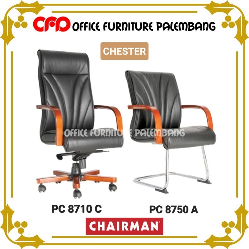 Jual kursi kantor chairman CHESTER PC 8710C PC 8750A kursi putar kursi direktur kursi rapat ...