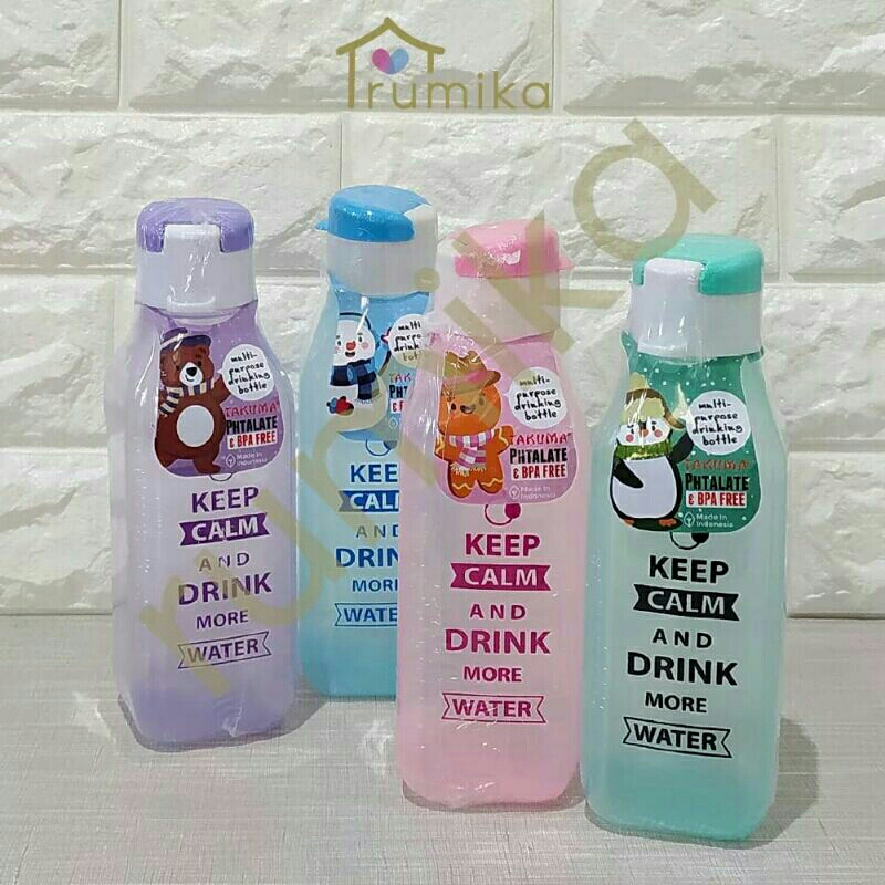 Jual Botol minum flip top 550 ml - food grade | Shopee Indonesia