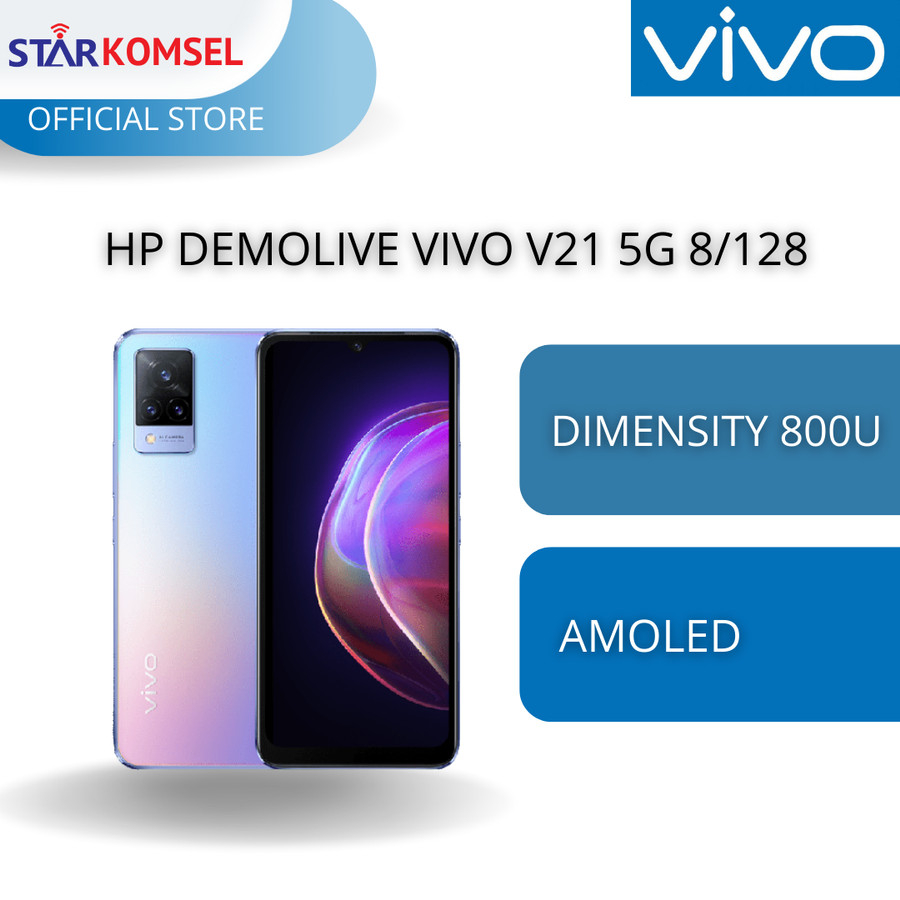 Jual HP SECOND MULUS DEMOLIVE VIVO V21 5G 8/128 ( HP SECOND / HP BEKAS ...