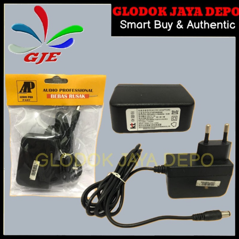 Jual ADAPTOR TEMPEL 1A 12V KT KOREA | Shopee Indonesia