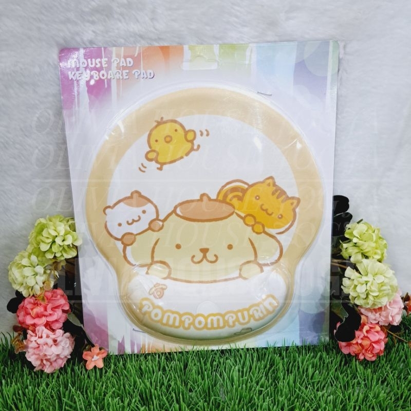 Jual Mouse Pad Bantalan Pompompurin Mouse Pad Pompompurin Kuning Oval ...