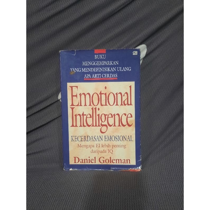 Jual ORIGINAL Emotional Intelligence Buku Daniel Goleman Kecerdasan Emosional | Shopee Indonesia