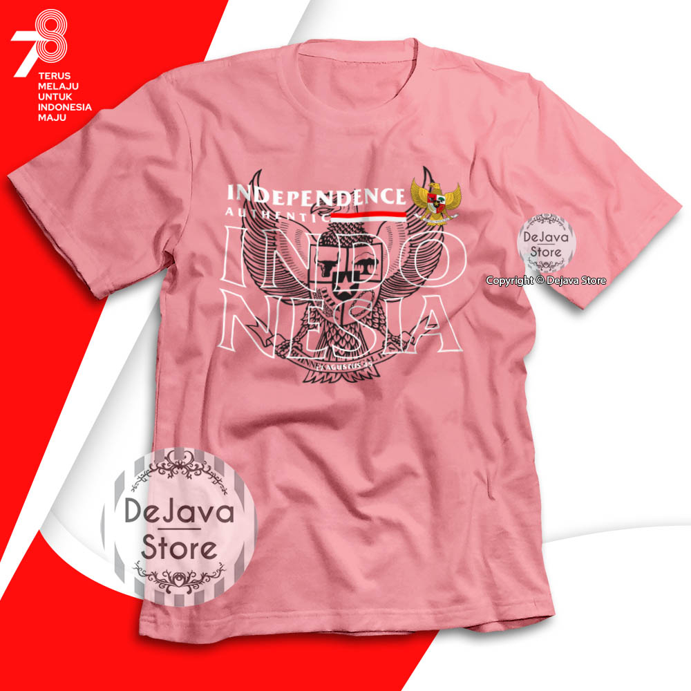 Jual Kaos HUT RI 78 Kemerdekaan Indonesia Independence 1945 Baju Seragam Panitia Agustusan - 17 ...