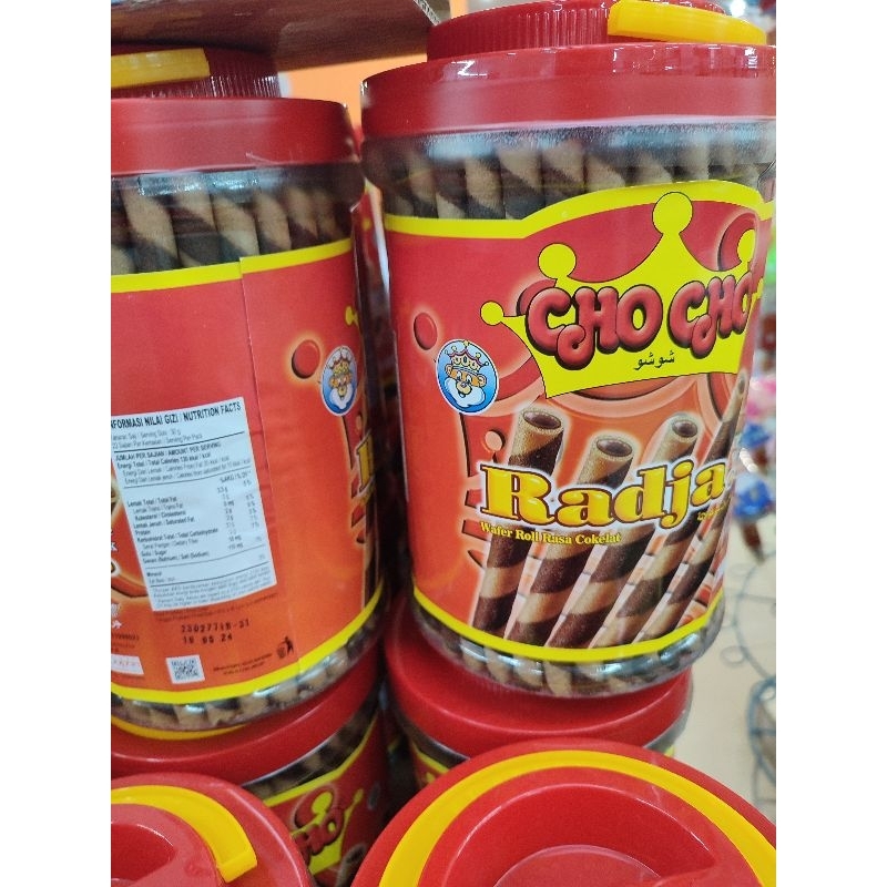 Jual cho cho radja wafer stick chocolate 670g | Shopee Indonesia