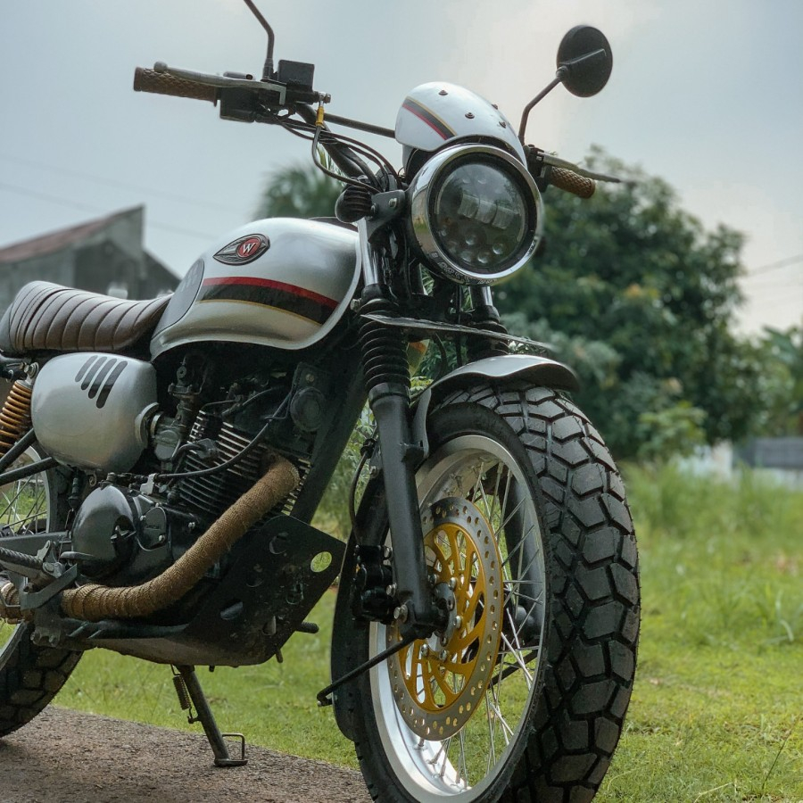 Jual Paket Modifikasi Kawasaki W175 Bengkel Teras | Shopee Indonesia