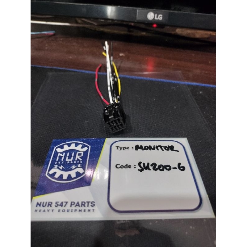 Jual soket monitor sk200-6 super socket connector kobelco | Shopee ...