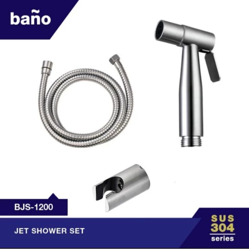 Jual Jet shower toilet stainless sus 304 jet shower bano stainless ...