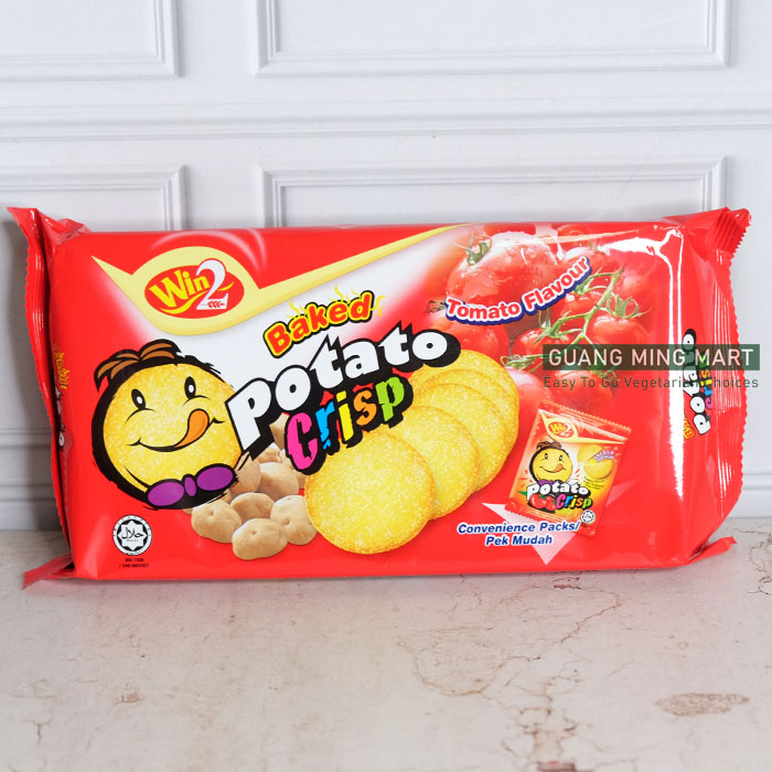 Jual Win2 Baked Potato Crisp Tomato Flavour Biskuit Kentang | Shopee ...