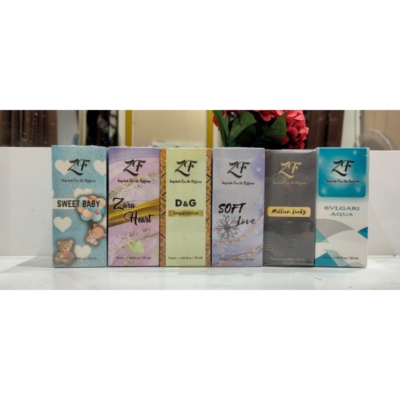 Jual zf parfume 50ml exclusive terbaik best seller dan tahan lama ...