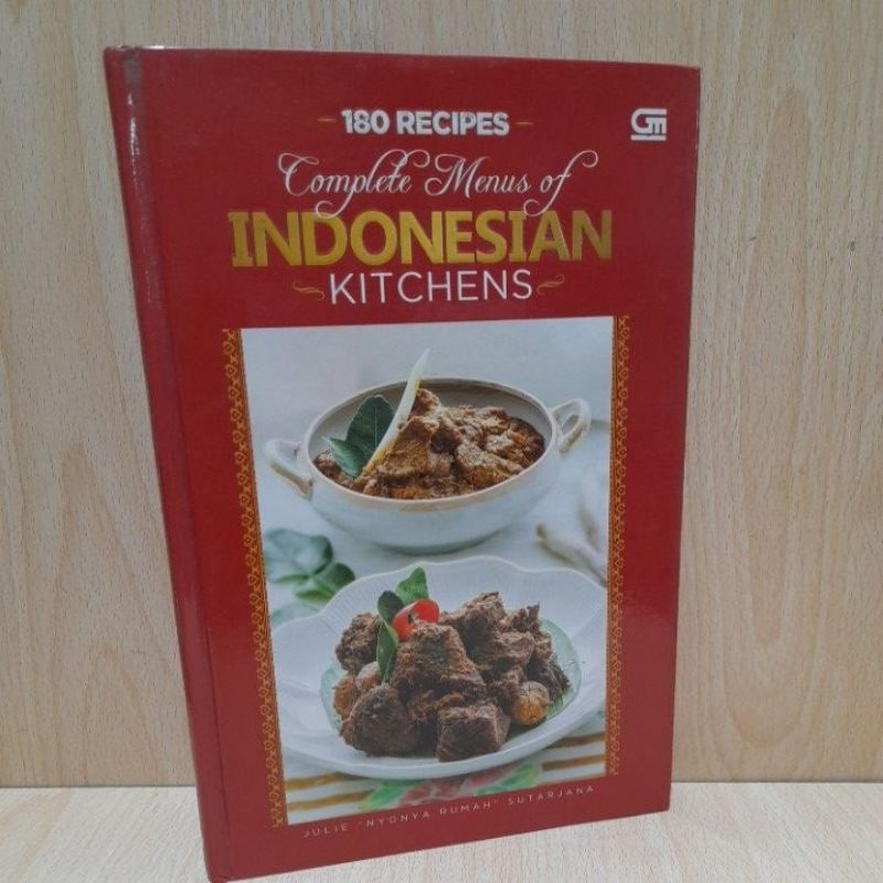 Jual buku resep 180 Complete Menus of INDONESIAN KITCHENS. | Shopee ...
