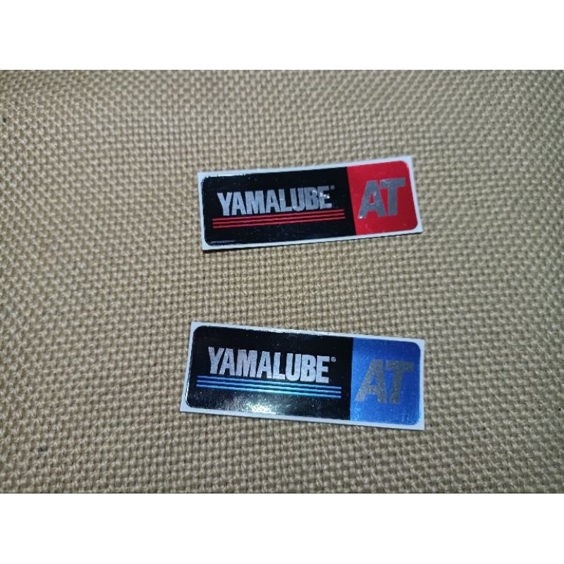 Jual Stiker YAMALUBE AT | Shopee Indonesia