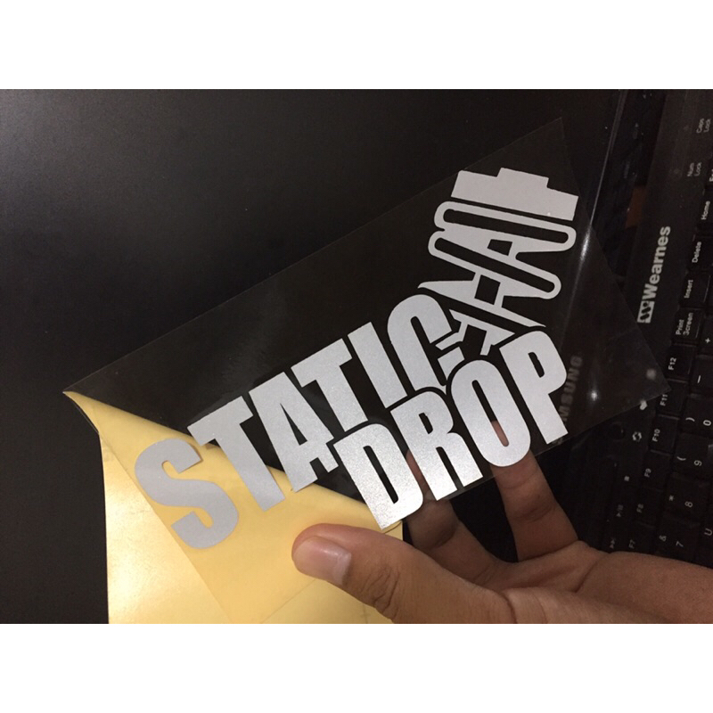 Jual stiker mobil STATIC DROP | Shopee Indonesia