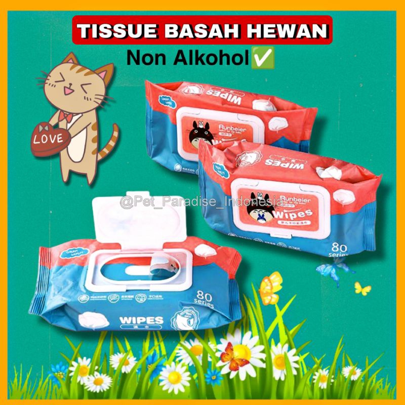 Jual PPI- TISSUE basah Sweetybayi 80s Tissue Basah Hewan Tisu Basah ...