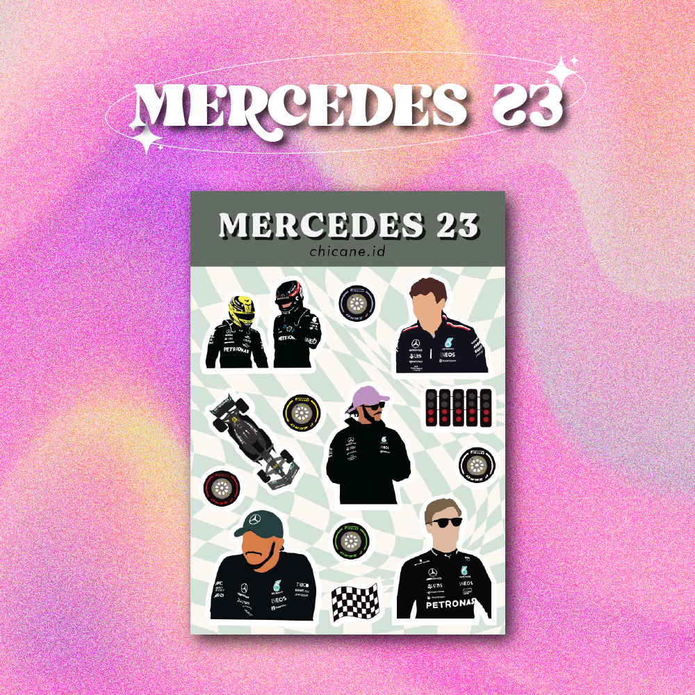 Jual FORMULA 1 Stickers F1 Merchandise Ferrari Red Bull McLaren ...