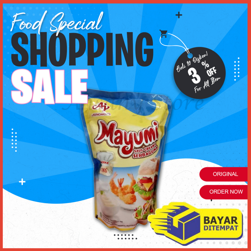 Jual Mayonaise Mayo Saos Mayones Mayumi 1kg | Shopee Indonesia