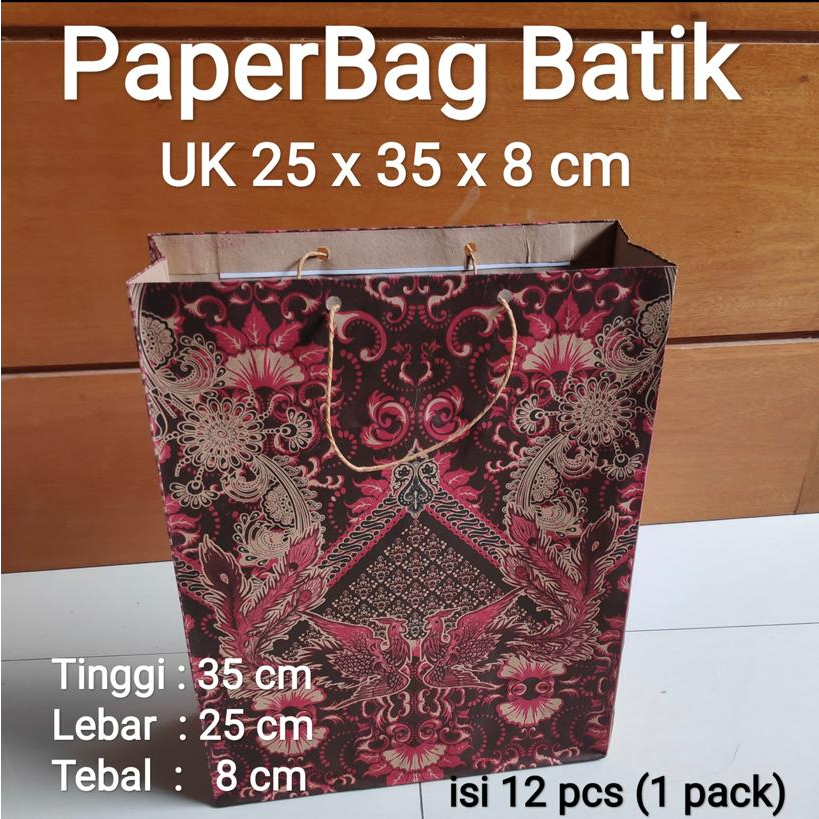 Jual Paperbag / Goodie Bag / Paper Bag / Tas Belanja Polos / Batik ...