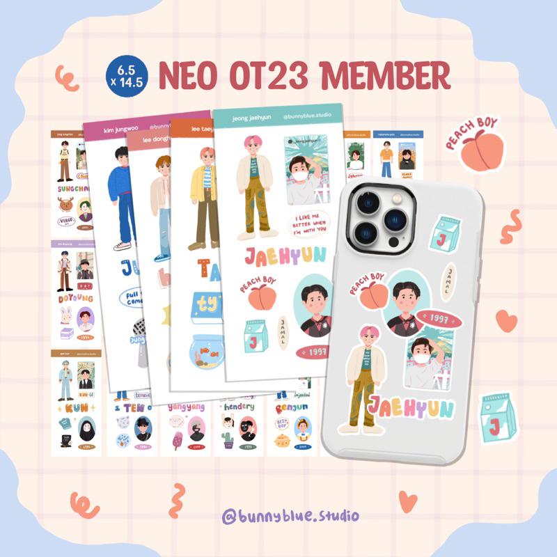 Jual Neo Fanmade Member Sticker Series | Shopee Indonesia