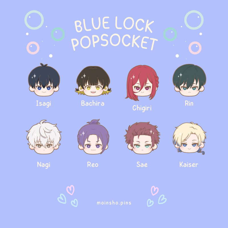 Jual Blue Lock Popsocket Griptok Phone Grip Anime Fanmerch | Shopee ...