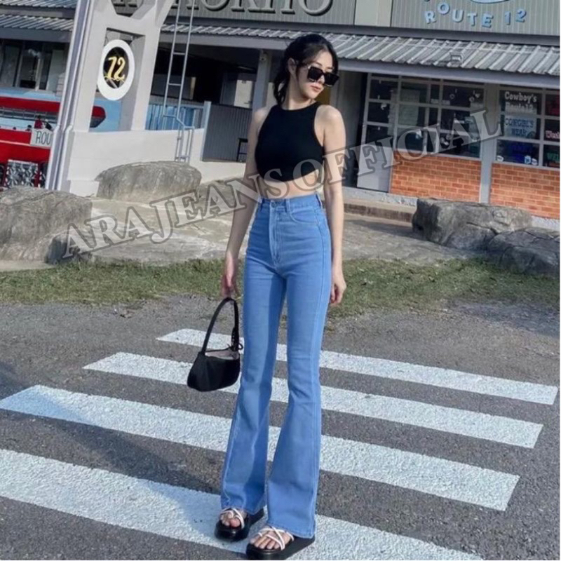 Jual CUTBRAY JEANS HIGHWAIST KOREAN STYLE HANGOVER JEANS VOLL 2 ...
