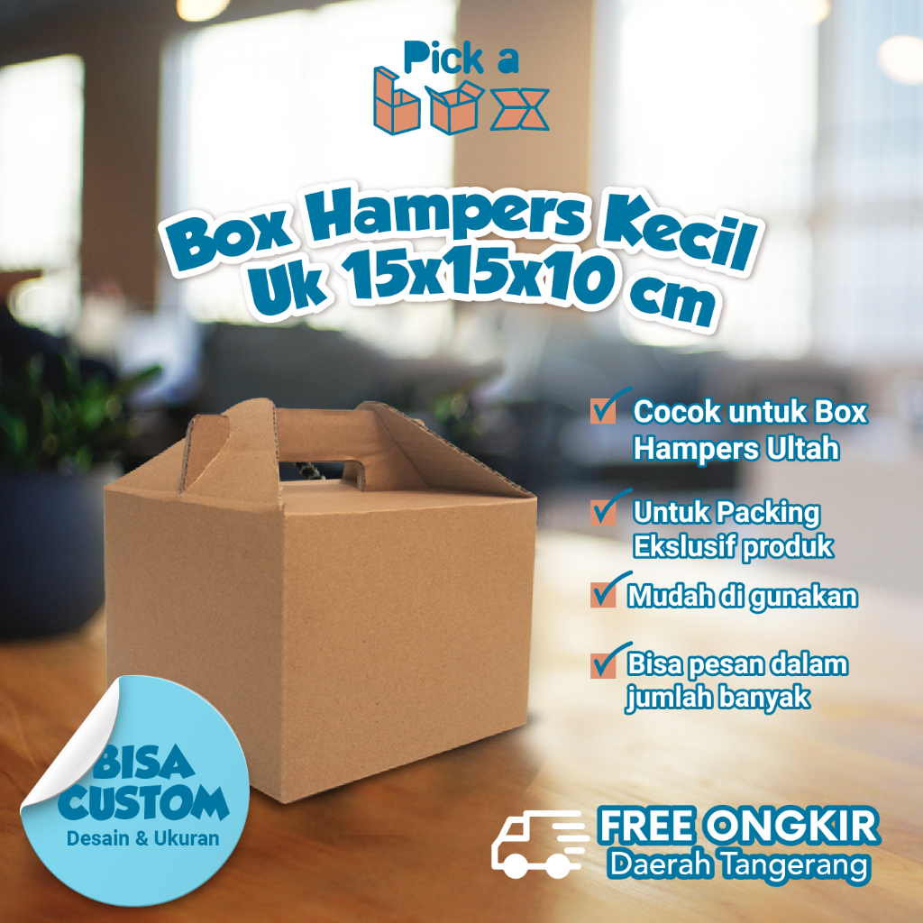 Jual GABLE BOX/ BOX JINJING/ BOX HAMPERS (15x15x10cm) | Shopee Indonesia