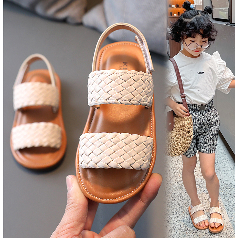 Jual 1-18 Tahun Sepatu Sandal Anak Perempuan Bahan Kulit Lembut Dengan ...