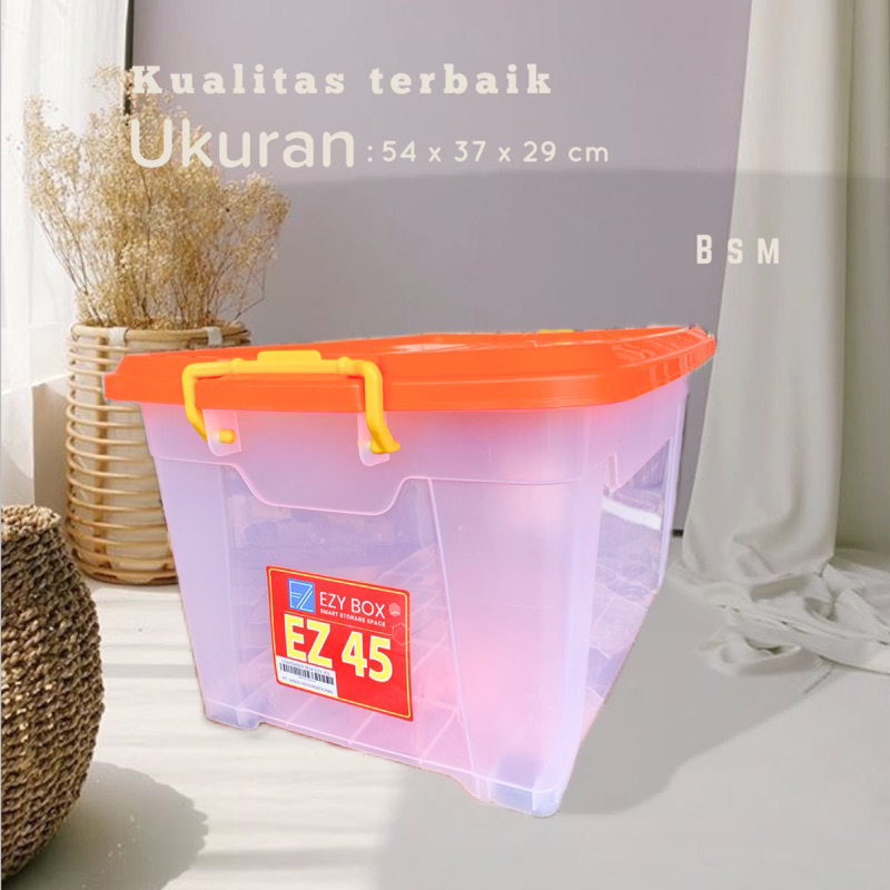 Jual Promo Box Container 45 Liter EZY BOX | Shopee Indonesia