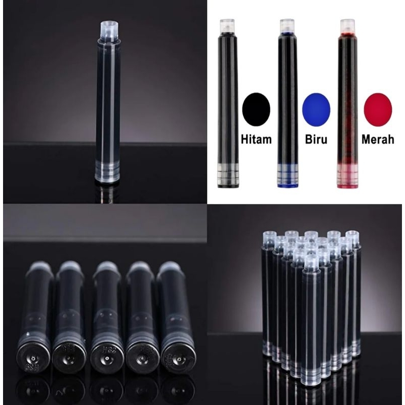 Jual International Standart Ink Refill Cartridge Fountain Pen. Tinta ...