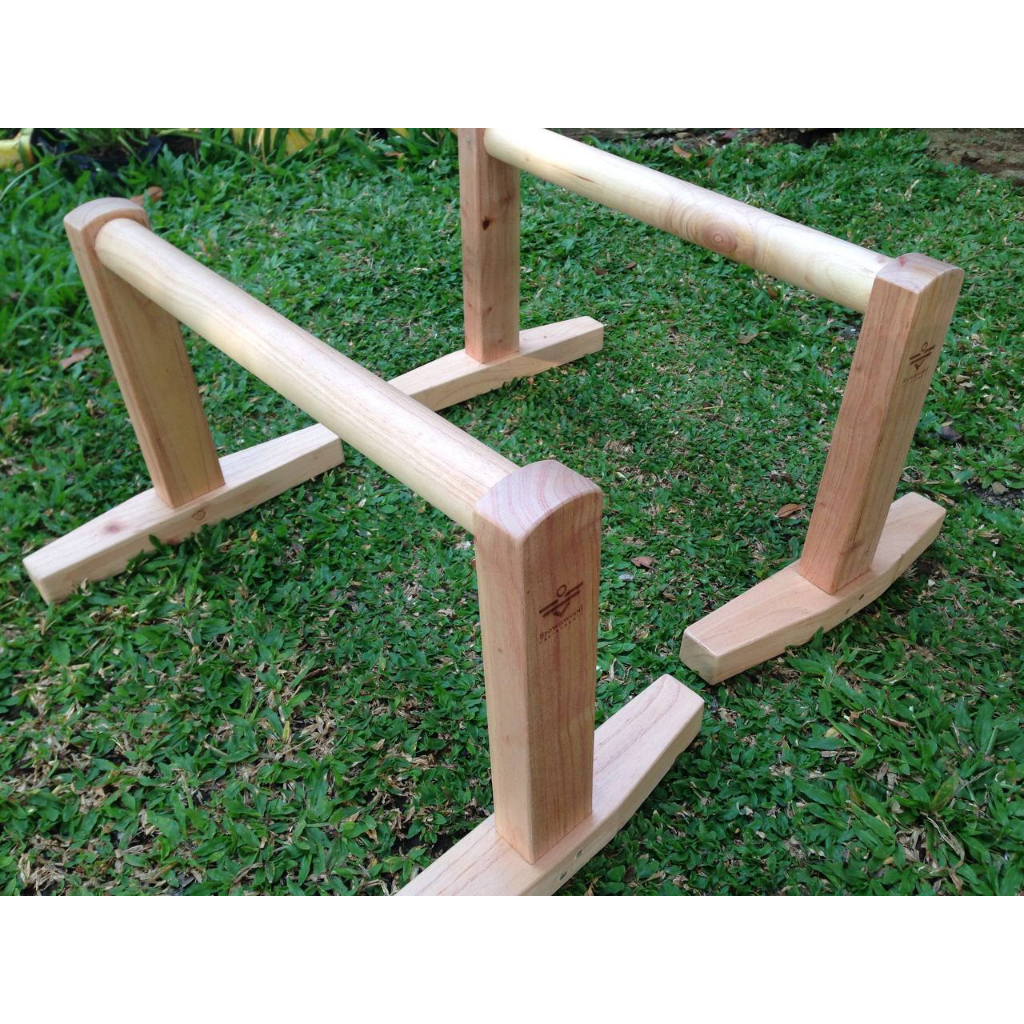 Jual Wooden Parallettes Vex Medium Parallette Bar Push Up Bar | Shopee ...