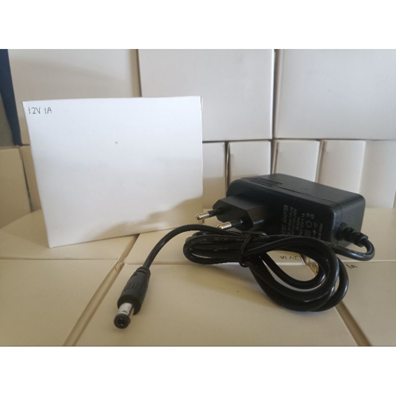 Jual ADAPTOR 12V-1A ADAPTOR STB ZTE CCTV MODEM ROUTER | Shopee Indonesia
