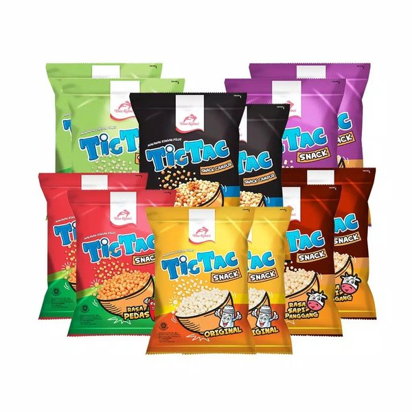 Jual Dua Kelinci Tic Tac Snack Pilus 90 gram | Shopee Indonesia