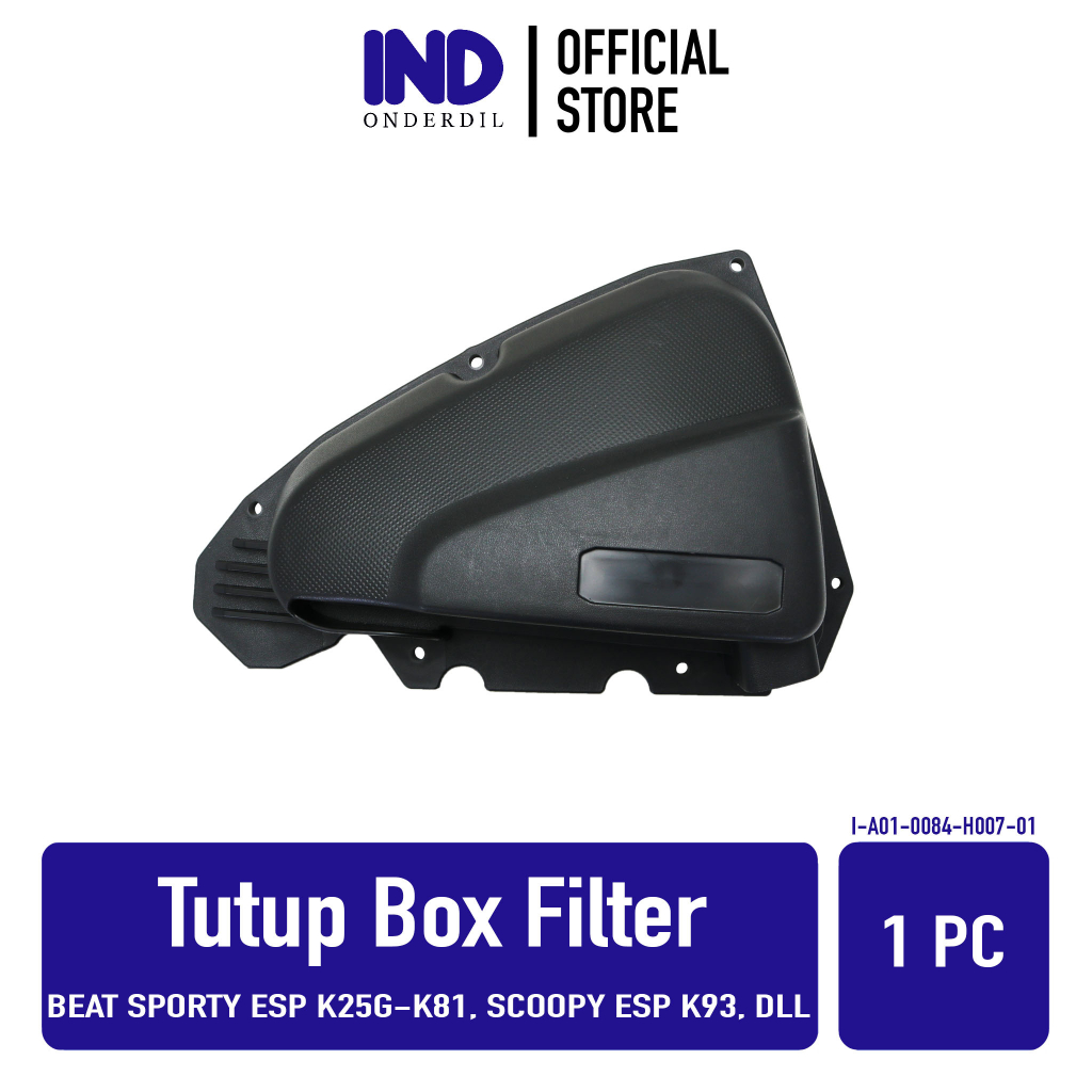 Jual IND ONDERDIL Tutup Box Filter Beat Sporty eSP K25 K81 2014-2020 ...