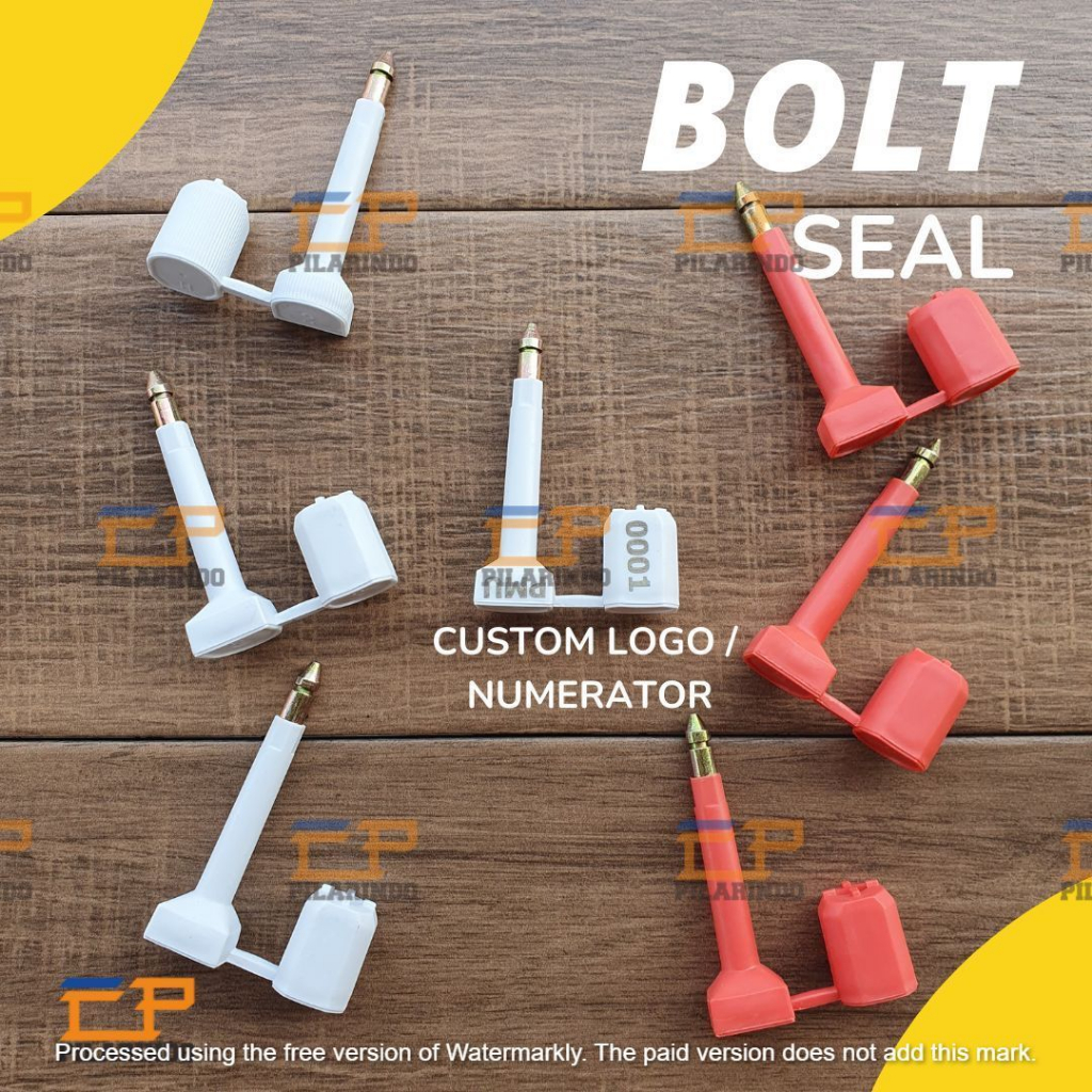 Jual Segel botol / Bolt Seal / Segel Kontainer / Segel Locis Custom ...