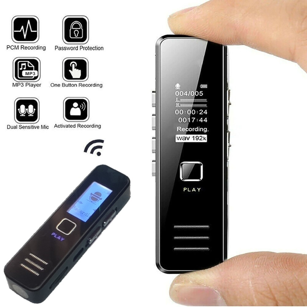 Jual Perekam Suara Audio Digital Mini Voice Recorder 32GB - VC173 ...
