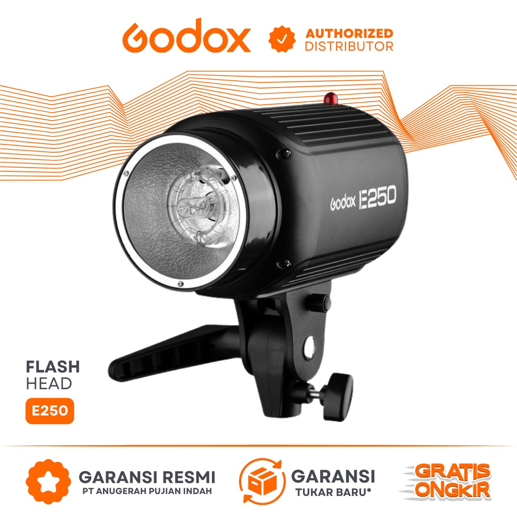 Jual Godox Led Flash E250 Video Light / Lampu Studio Flash + Lightstand 2.8 + Softbox universal ...