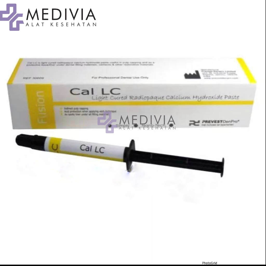 Jual CAL LC / PULP CAPING / LIGHT CURE CAVITI LINER ED PER SYRINGE ...