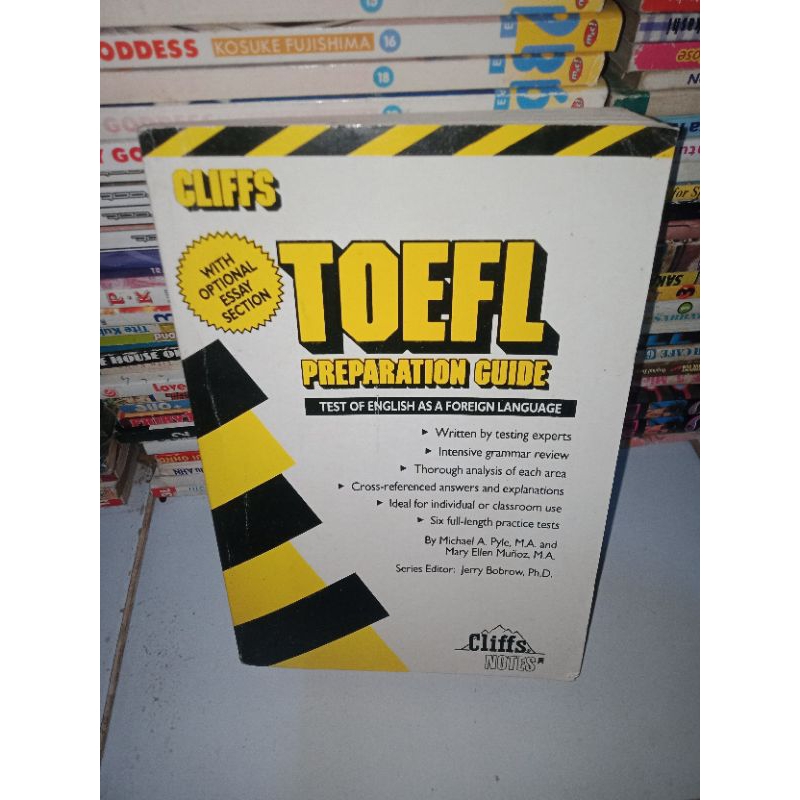 Jual BUKU ASLI CLIFFS TOEFL PREPARATION GUIDE | Shopee Indonesia