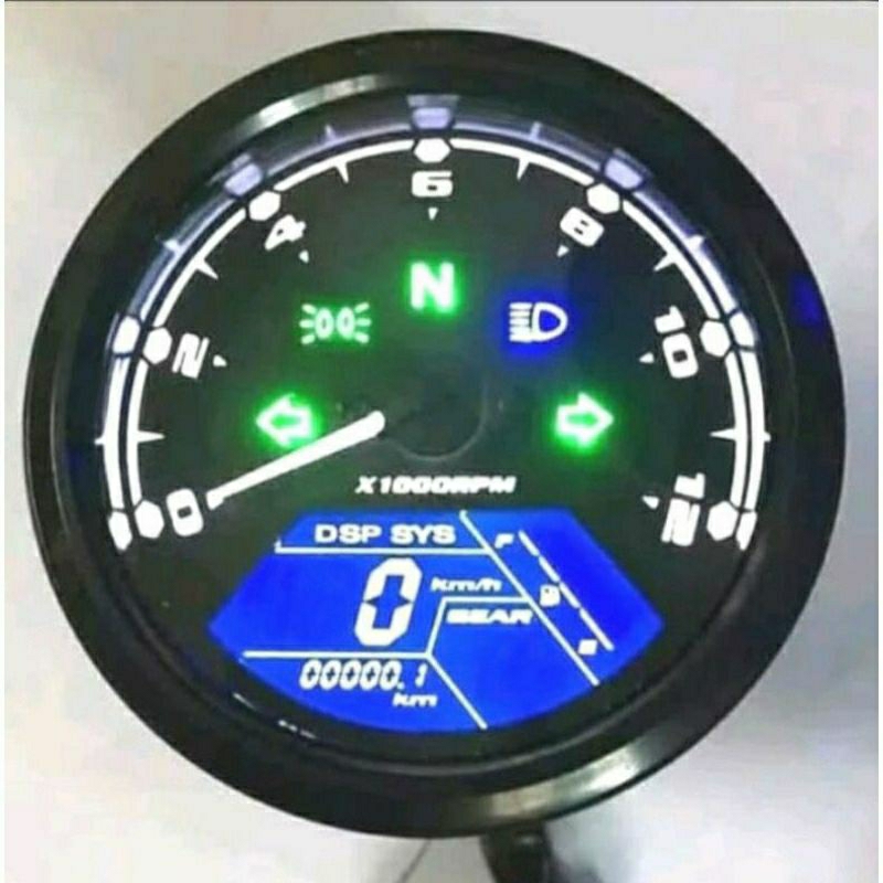 Jual Spido babon spidometer digital LED sensor univesal | Shopee Indonesia
