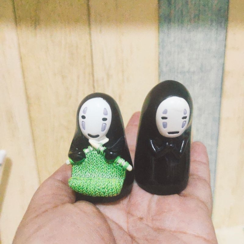 Jual [STUDIO GHIBLI] 1 Set isi 2 Figure Kaonashi Spirited Away (Ukuran ...