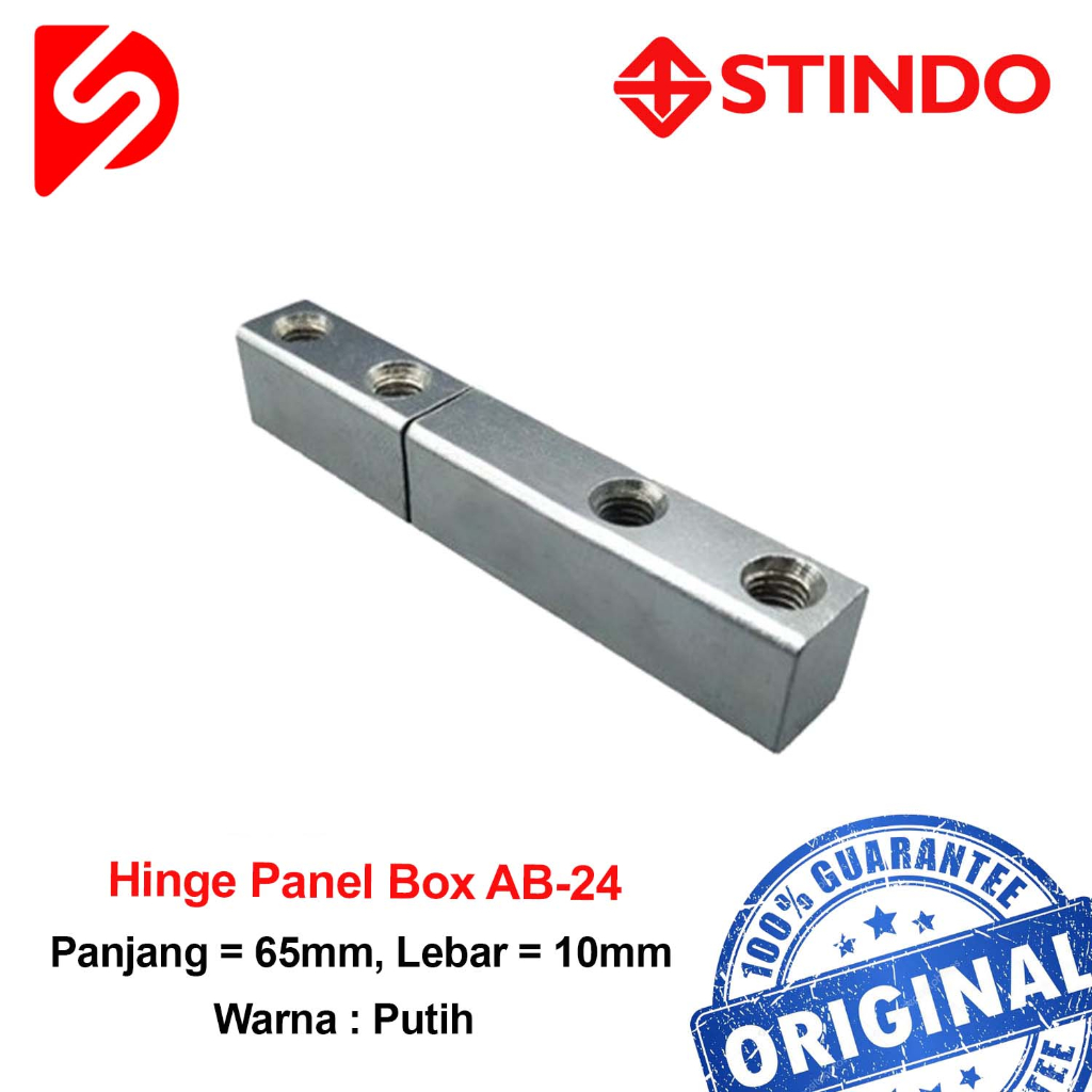 Jual Engsel panel AB-24 P=65mm L=10mm Putih STINDO | Shopee Indonesia