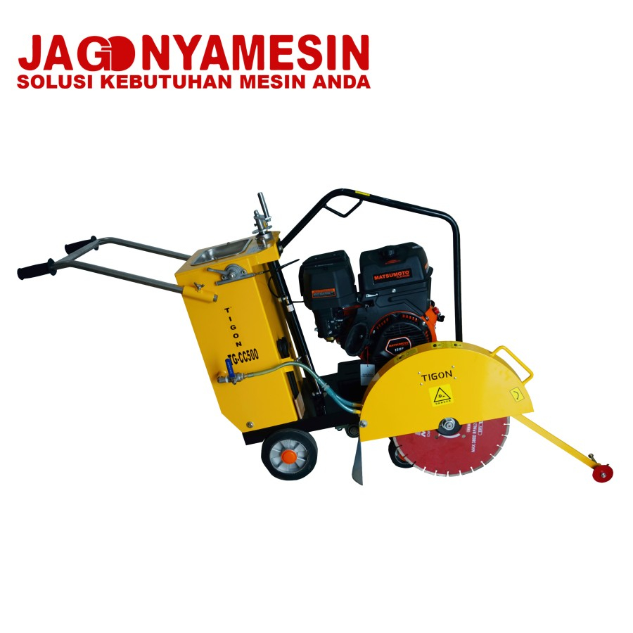 Jual TIGON Mesin Potong Aspal Beton/ Concrete Cutter TG-CC500 GARANSI ...
