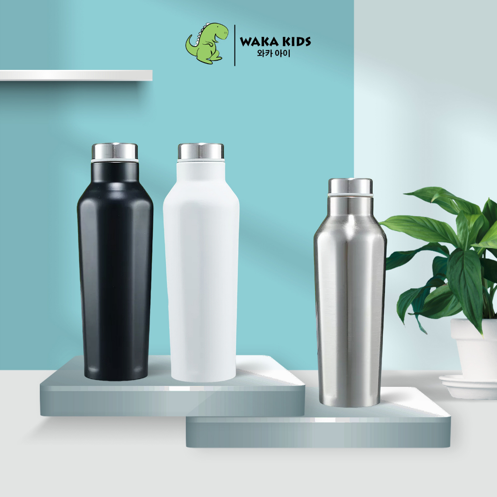 Jual Wakakids Botol Minum Termos Stainless Steel Tumbler Premium Simple ...