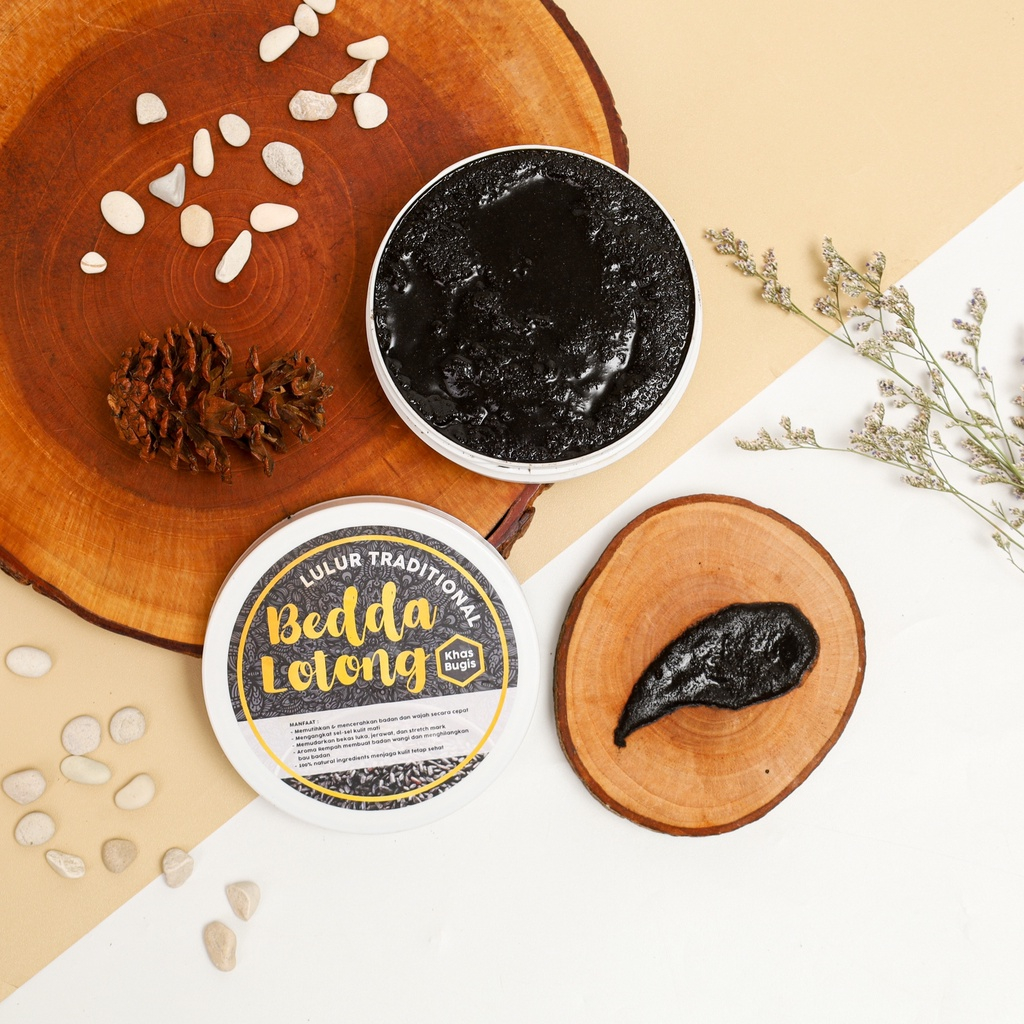 Jual LULUR BEDDA LOTONG BASAH 100gr / BEDDA LOTONG BASAH KHAS BUGIS ...