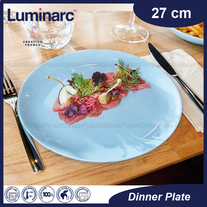 Jual Piring Tempered Glass/Piring Diwali Luminarc/Luminarc Dinner Plate/Luminarc Piring Makan ...