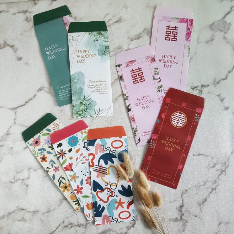 Jual ANGPAO WEDDING PANJANG/ANGPAO PERNIKAHAN/AMPLOP KONDANGAN/WEDDING ...