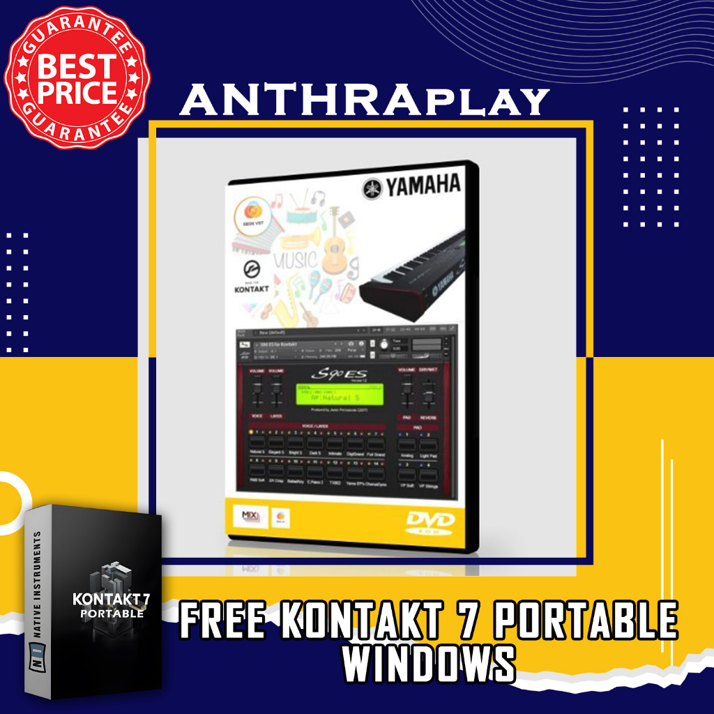 Jual YAMAHA S90 ES VST-LIBRARY KONTAKT | Shopee Indonesia