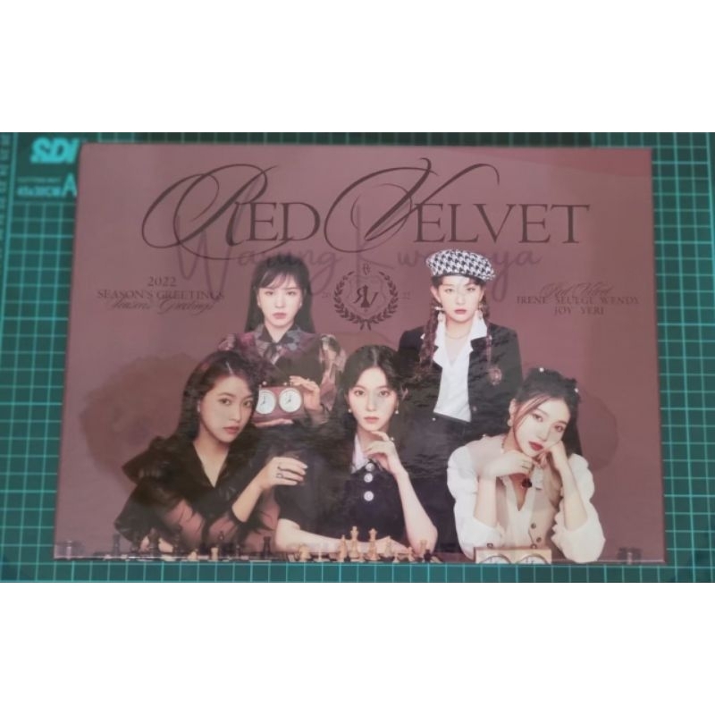 Jual [READY STOCK] SEASON GREETING 2022 RED VELVET (BOX, MINI BROCHURE ...